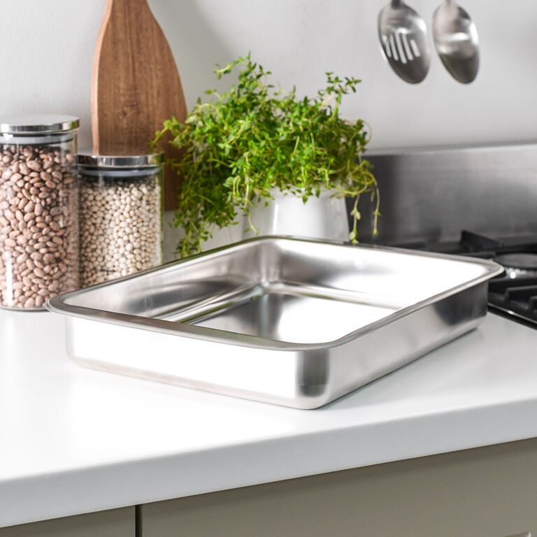 Stainless Steel Roasting Tin 28.5 x 41cm | ProCook