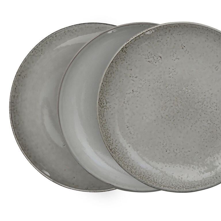 Oslo Coupe Stoneware Dinner Set 16 Piece | ProCook