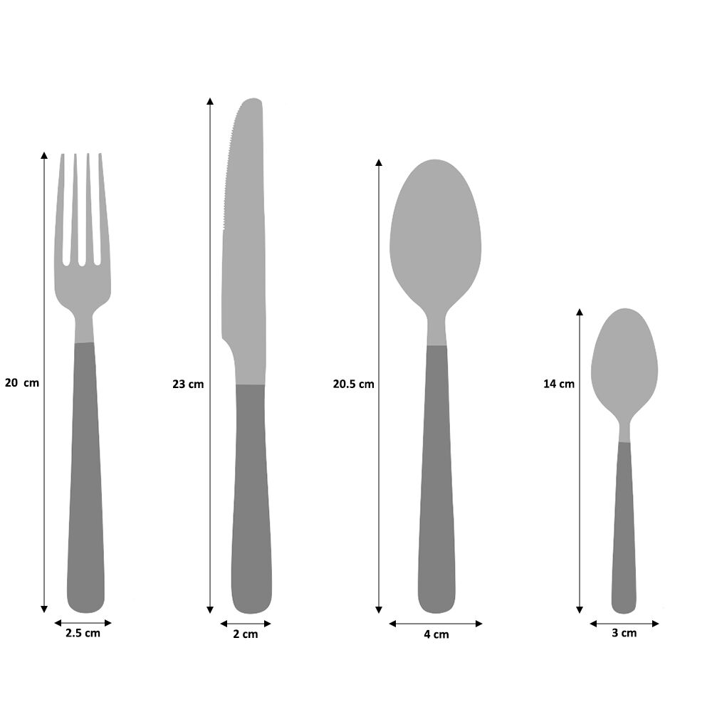 Greenwich Cutlery Set 16 Piece - 4 Settings | Cutlery Sets from ProCook