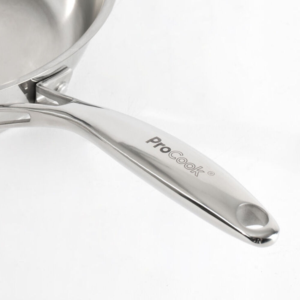 Professional Stainless Steel Wok Uncoated 30cm | Woks from ProCook