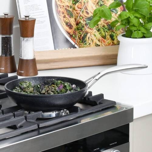 Professional Stainless Steel Frying Pan Uncoated 20cm | Professional ...