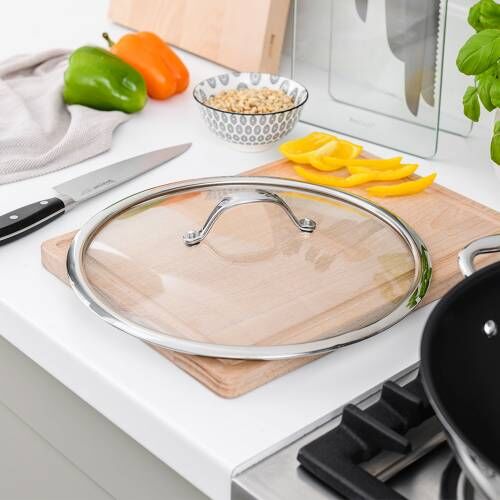 Professional Stainless Steel Lid 30cm | Pan Lids from ProCook