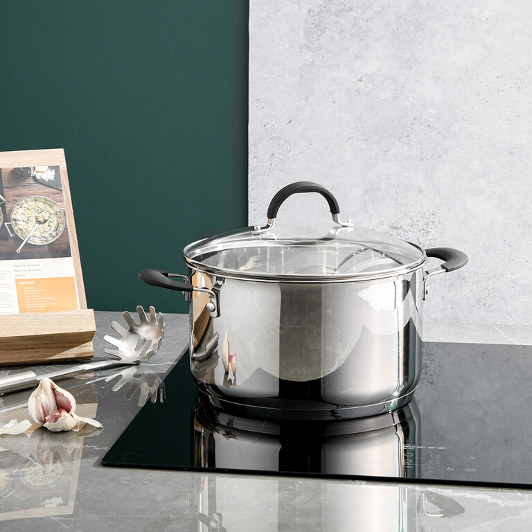 Gourmet Stainless Steel Stock Pot & Lid | ProCook