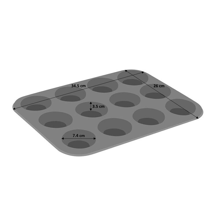 Non-Stick Muffin Tray 12 Cup | ProCook