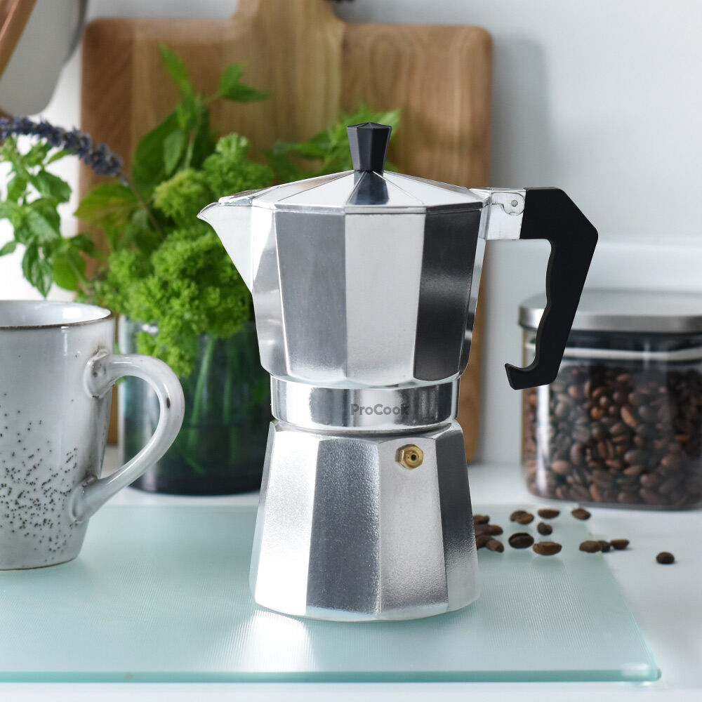 Stovetop Espresso Maker 6 Cup | Tea & Coffee from ProCook