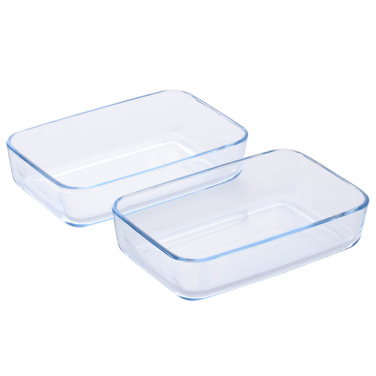 Glass Ovenware Rectangular Dish Set 2 | ProCook