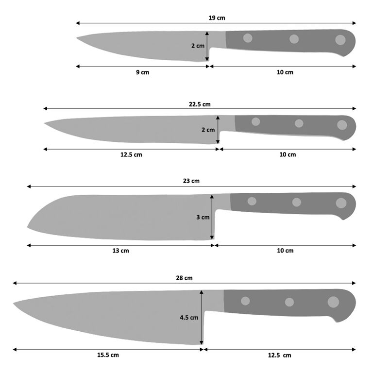 Professional X50 Chef Knife Set 8 Piece | ProCook