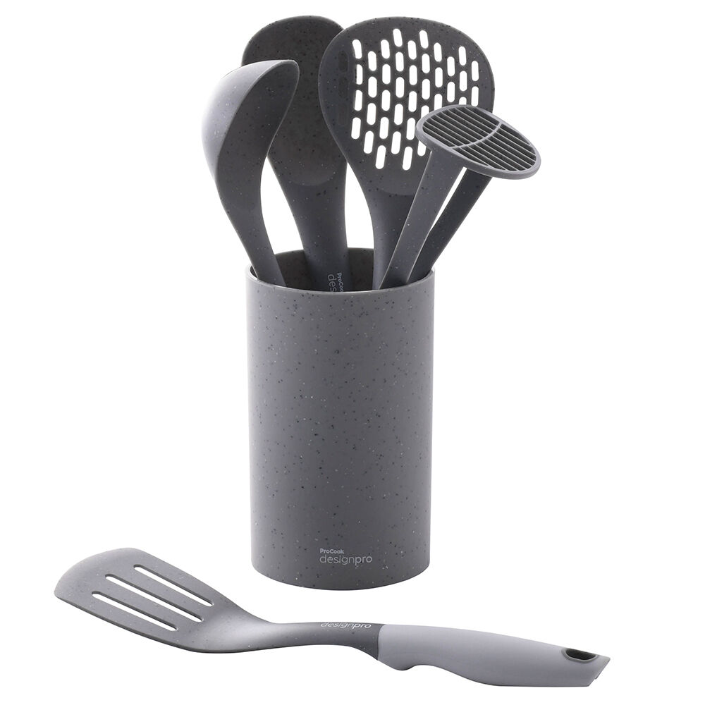 Designpro Nylon Utensil Set with Holder | ProCook