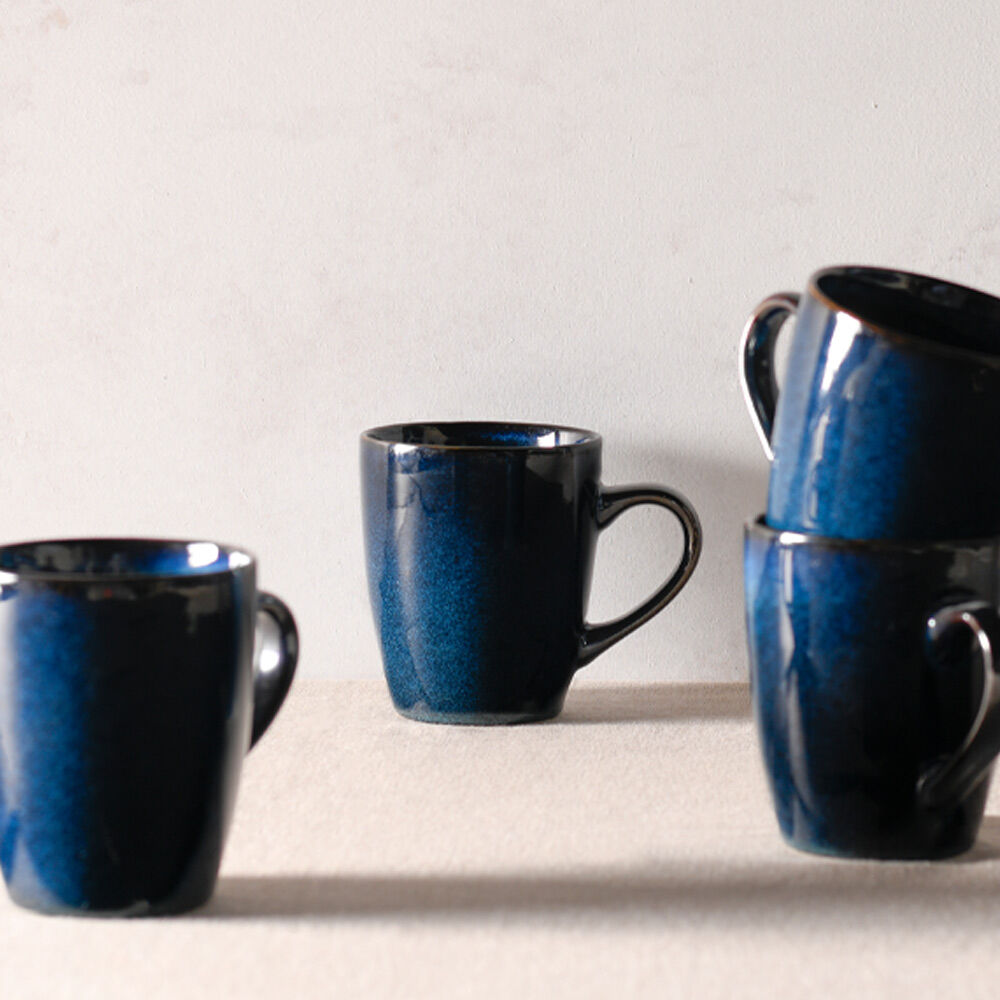 Oslo Stoneware Mug Set of 4 - 360ml | Mugs, Cups and Saucers from ProCook