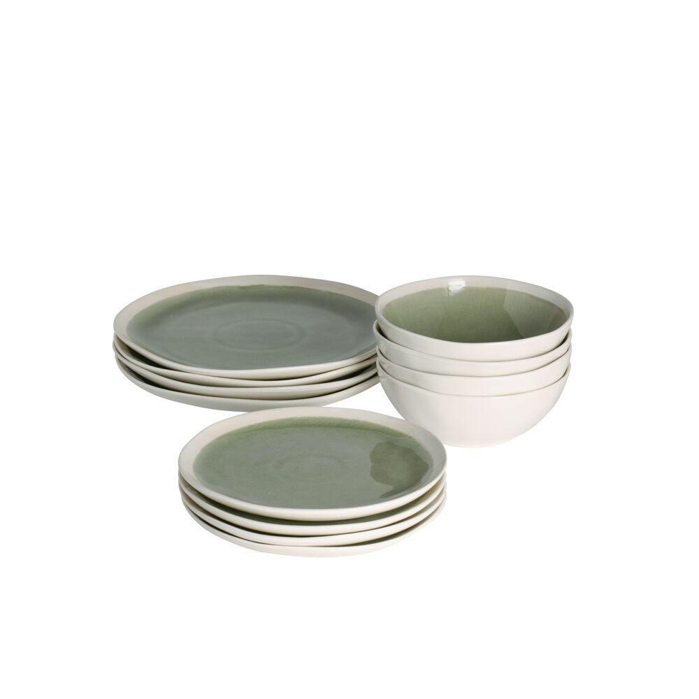 Sonoma Grey Stoneware Dinner Set 16 Piece - 4 Settings | Stoneware Sets ...