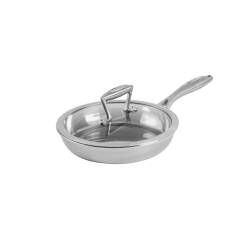 Elite Tri-Ply Frying Pan Uncoated 22cm | Elite Tri-Ply from ProCook