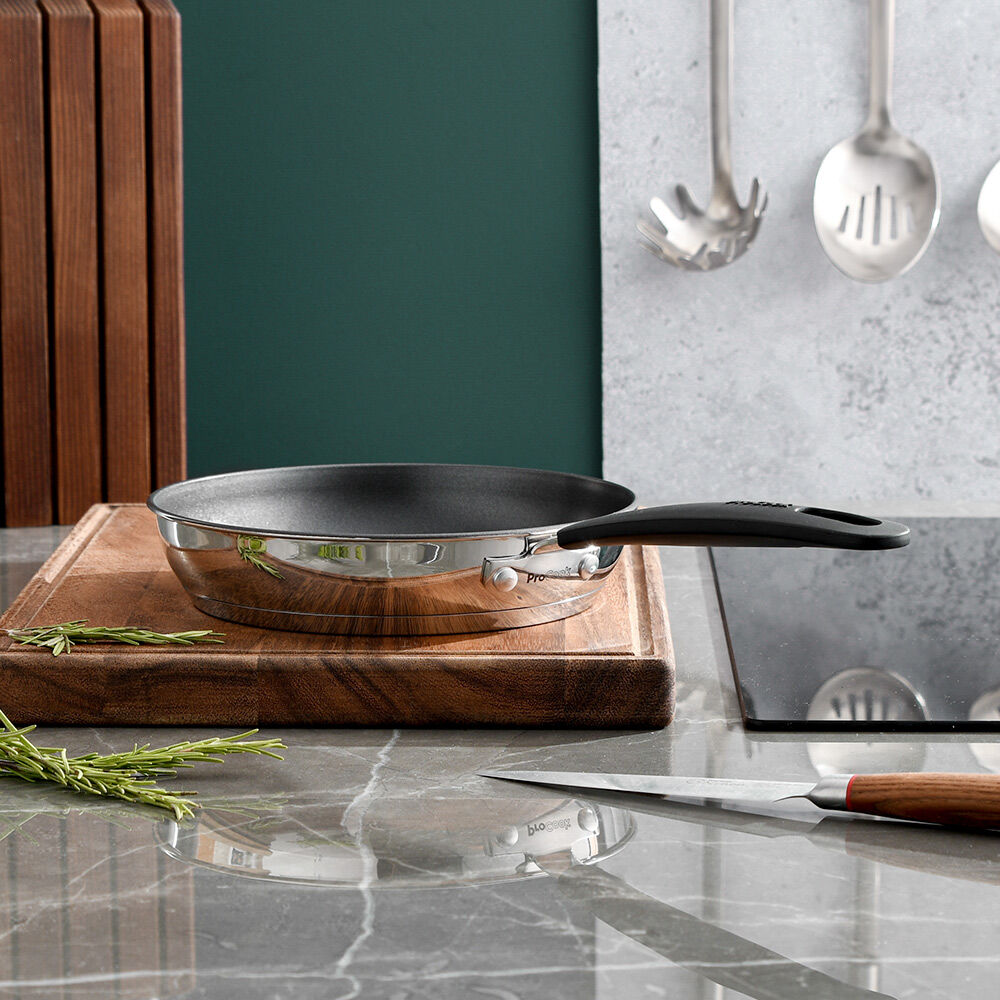 Gourmet Stainless Steel Frying Pan 20cm | ProCook