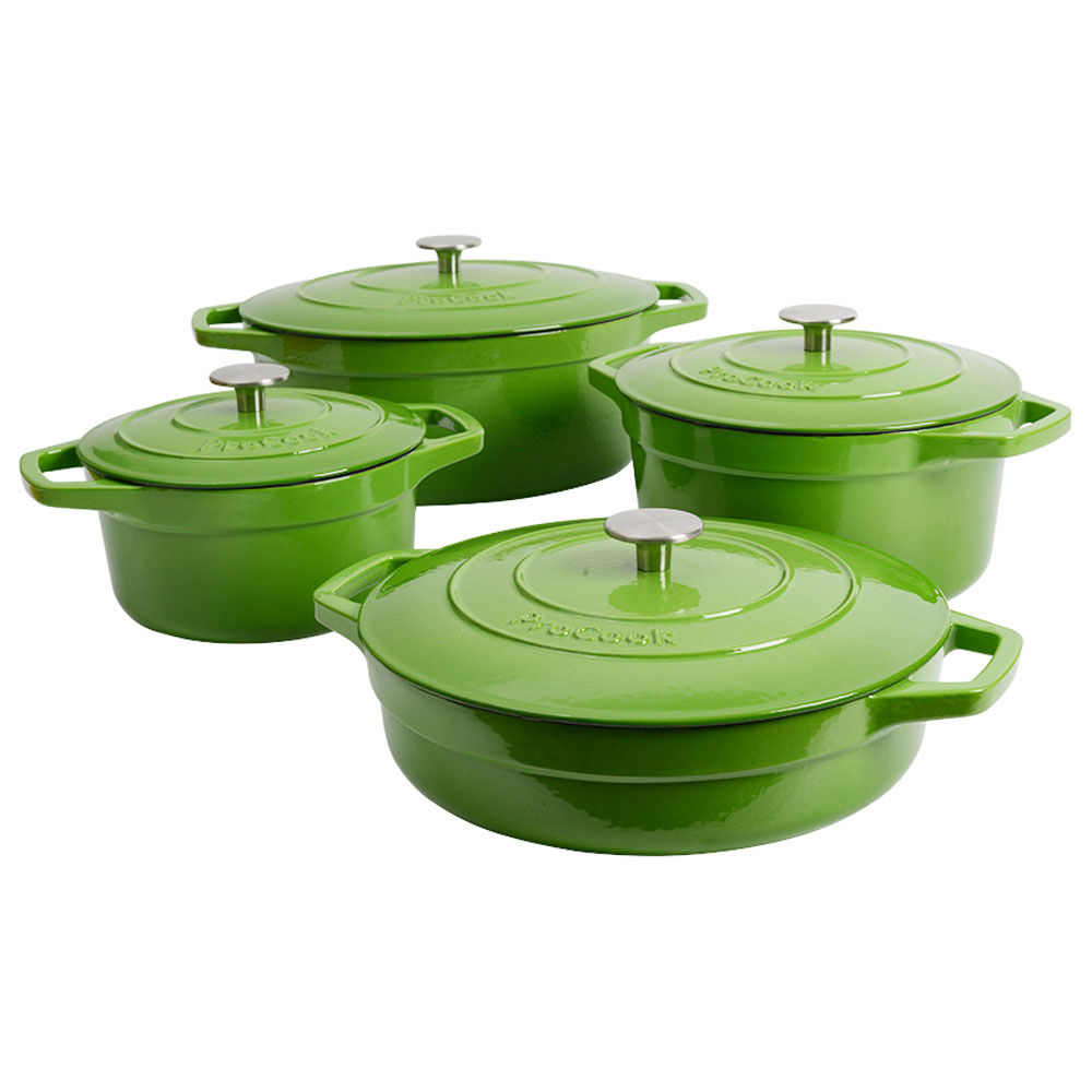 Cast Iron Casserole Set 4 Piece Matte Black | Cast Iron from ProCook