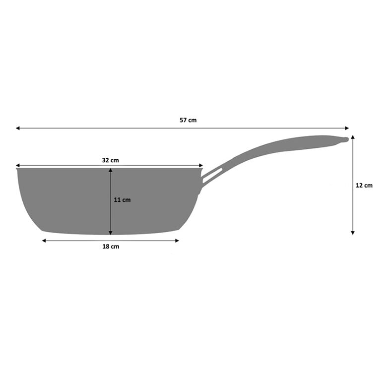 Professional Stainless Steel Wok | ProCook