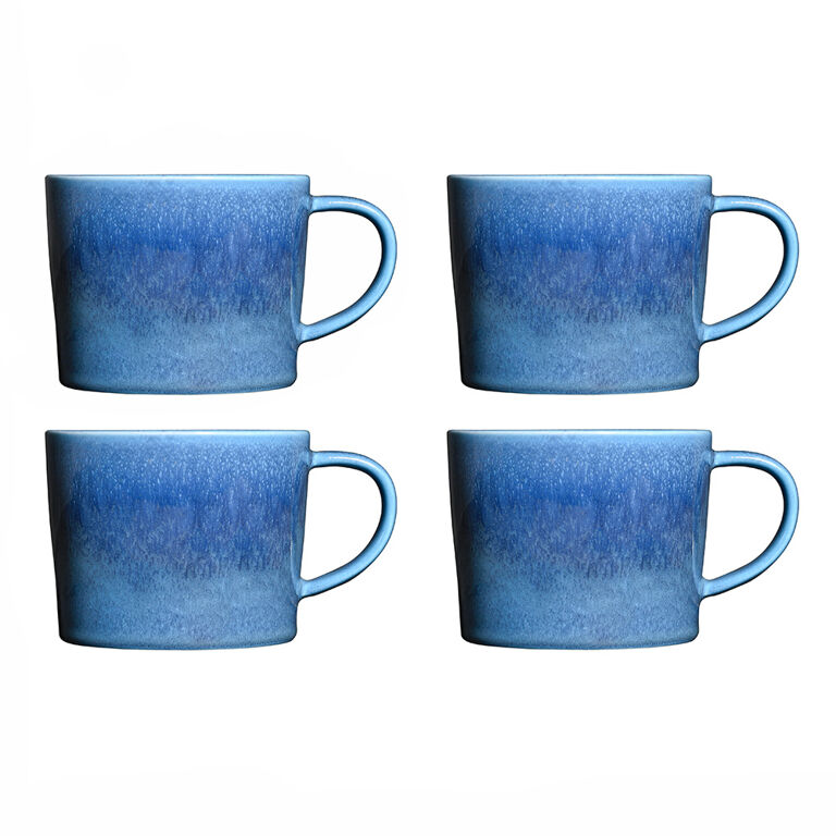ProCook Stoneware Mug Set of 4 - Blue | ProCook