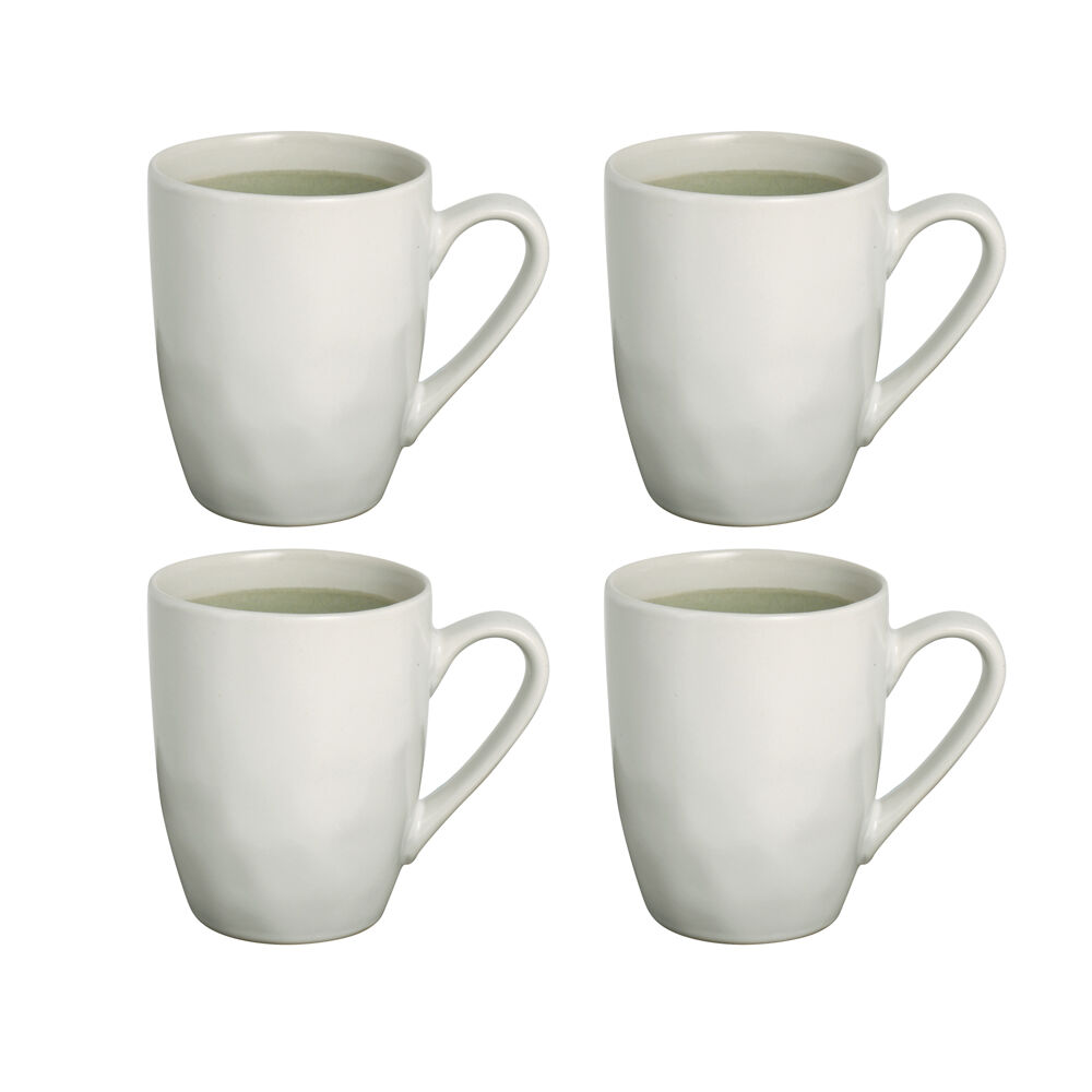 Sonoma Green Stoneware Mugs Set of 4 - | ProCook