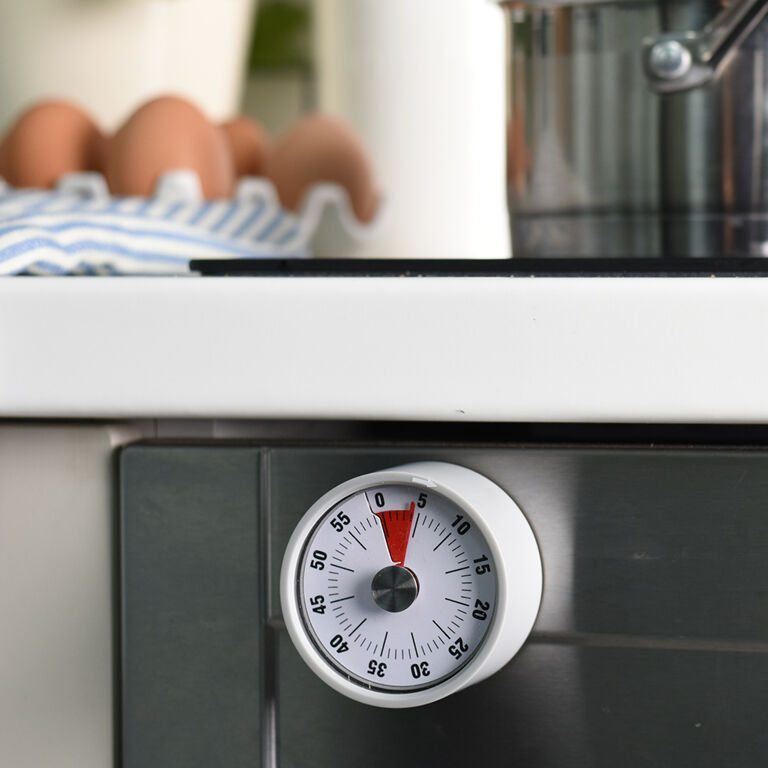 Mechanical Timer Round Grey | ProCook