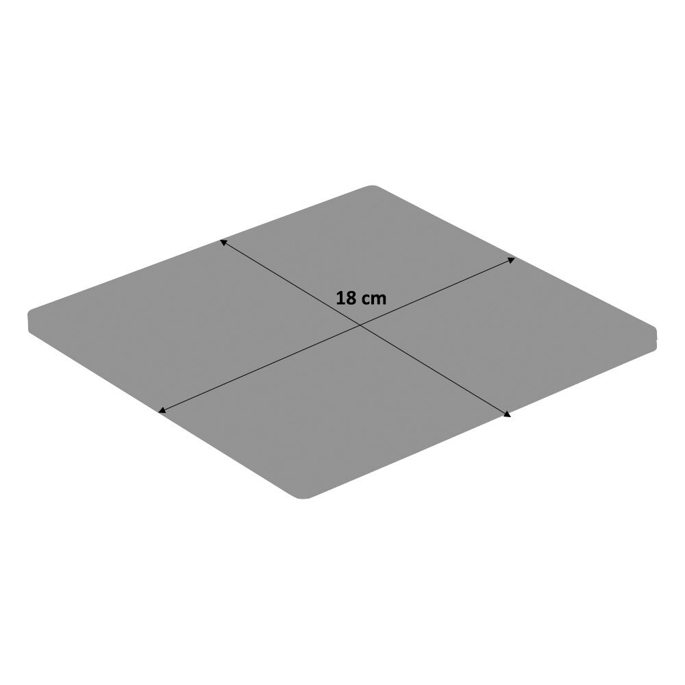 Square Silicone Trivet Charcoal | Trivets and Worktop Protectors from ...