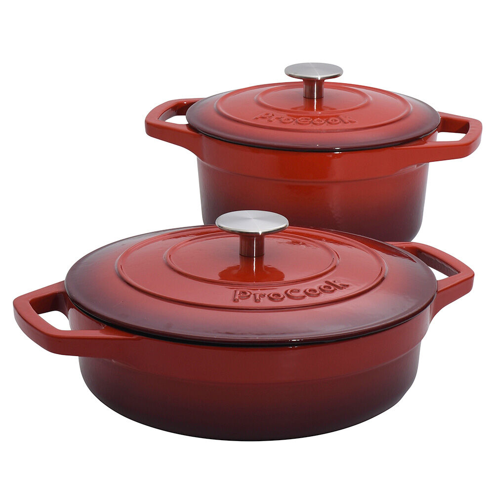 Cast Iron Casserole Dish Set 20cm and | ProCook