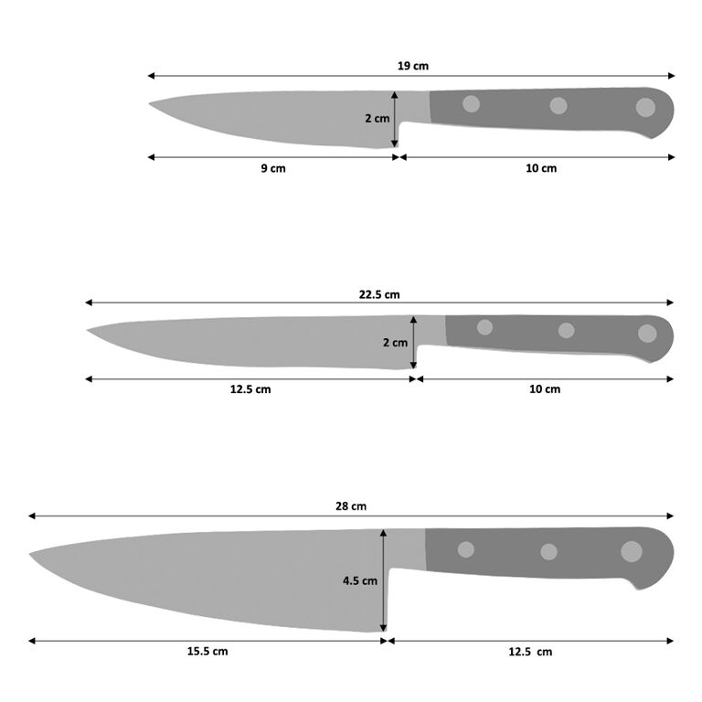 Professional X50 Chef Knife Set 5 Piece | ProCook