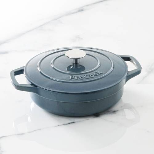 Cast Iron Casserole 30cm / 6.2L Oval Matte Black | Cast Iron Casserole ...