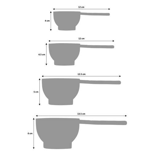 Measuring Cups Set 8 Piece | Measuring Cups, Jugs & Spoons from ProCook