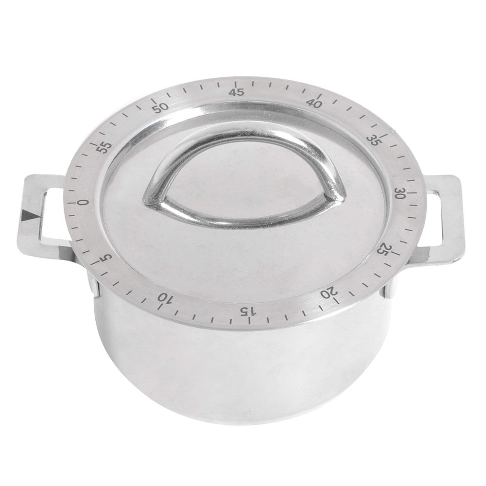 Mechanical Timer Round Grey | Clocks, Timers & Thermometers from ProCook