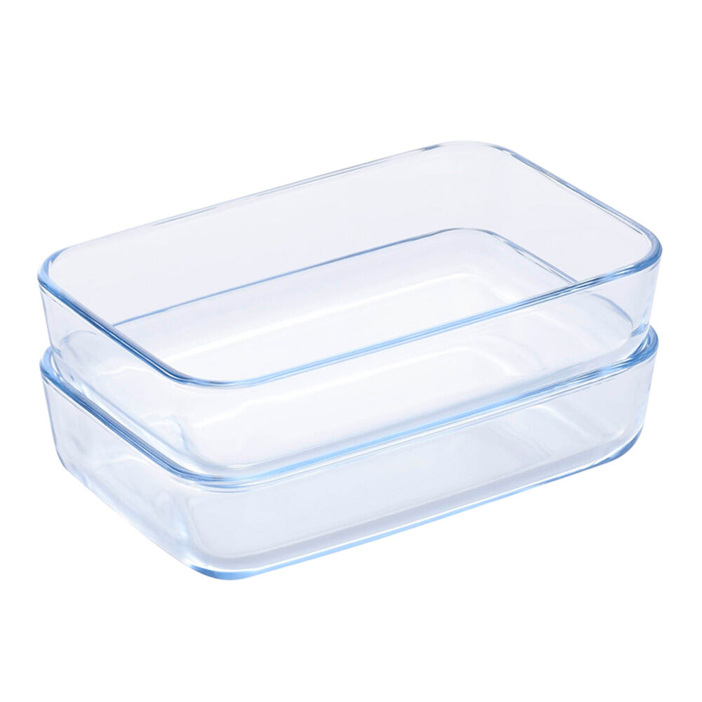 Glass Ovenware Rectangular Dish Set 2 Piece | Ovenware from ProCook