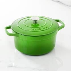 Cast Iron Casserole 24cm / 4.7L Round Graduated Red | Cast Iron ...