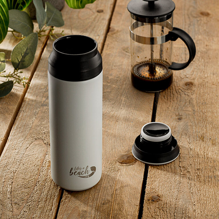 Life's a Beach Reusable Coffee Cup 450ml | ProCook