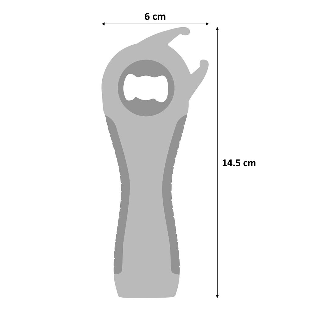 Easy Bottle Opener Grey | Kitchen Tools & Gadgets from ProCook