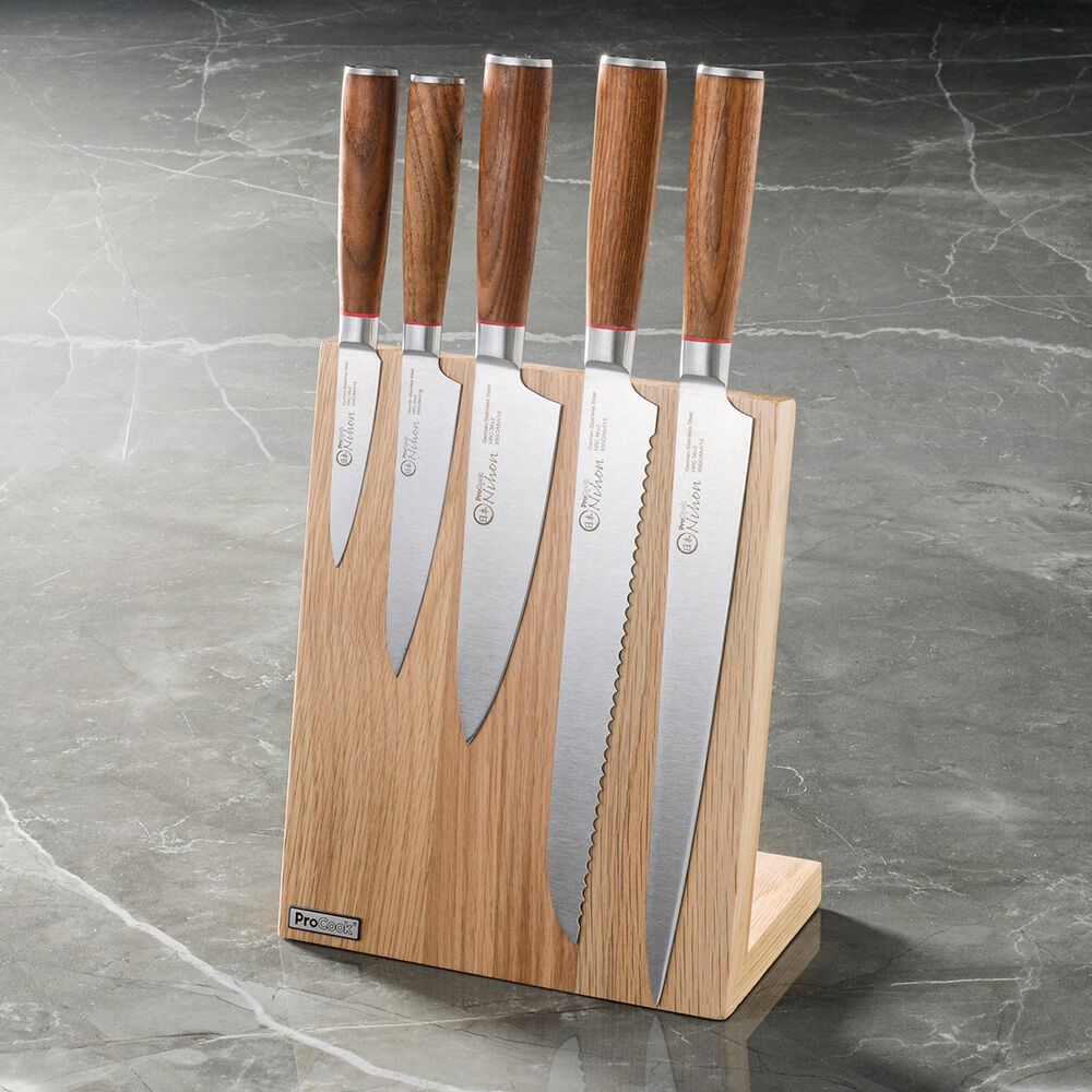 Nihon X50 Knife Set 5 Piece and Canvas Knife Case | Nihon X50 from ProCook