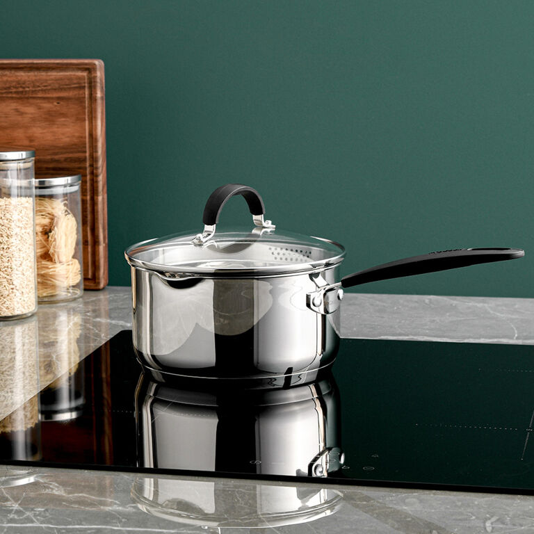 Gourmet Stainless Steel Saucepan & Lid | ProCook