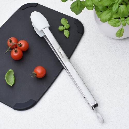 Designpro Silicone Kitchen Tongs Charcoal | Designpro from ProCook