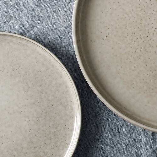 Oslo Rim Stoneware Dinner Set with Cereal Bowls 12 Piece - 4 Settings ...