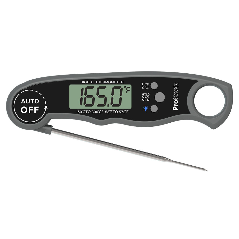 Instant Read Digital Thermometer Folding Probe | Food Thermometers from ...