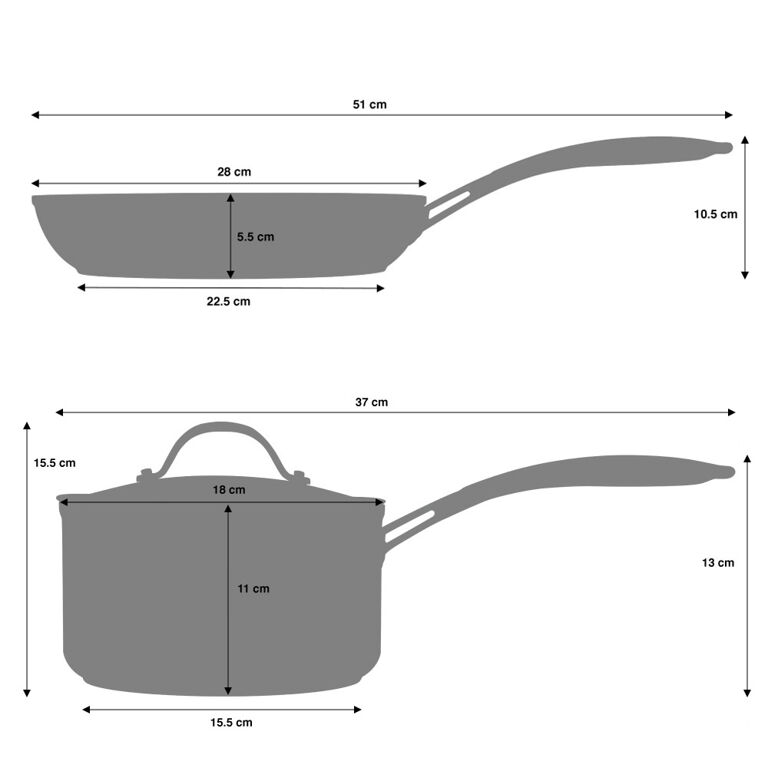 Professional Granite Cookware Set 4 | ProCook