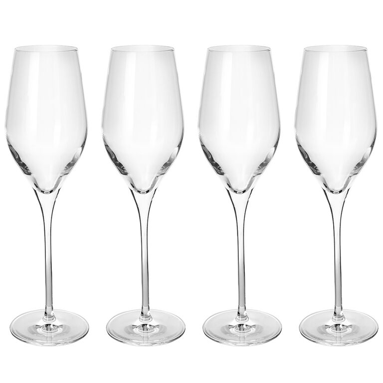 St. Tropez Champagne Glasses Set of 4 230ml