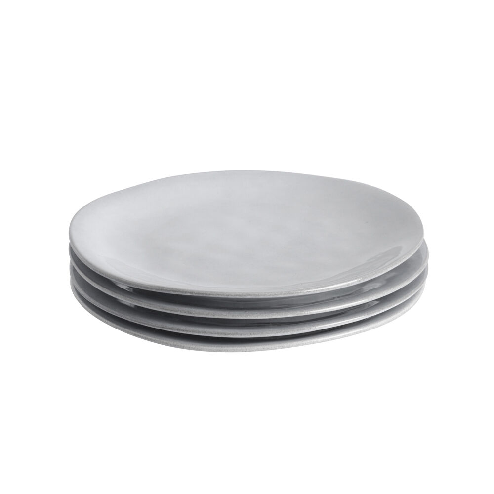 Malmo Dove Grey Teardrop Mug Set of 4 - 420ml | ProCook Malmo Dove Grey ...