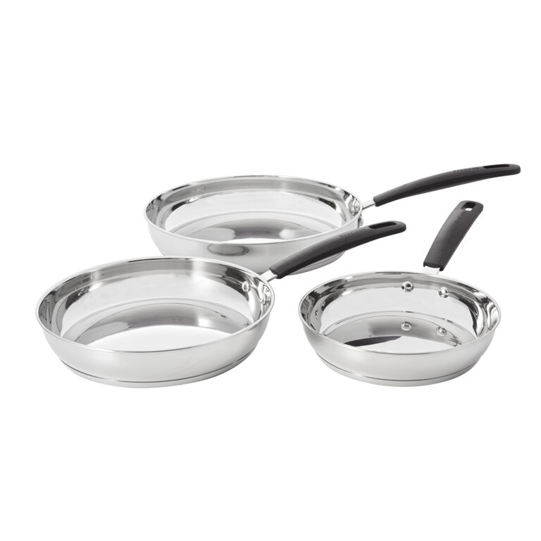 Gourmet Stainless Steel Frying Pan Set | ProCook